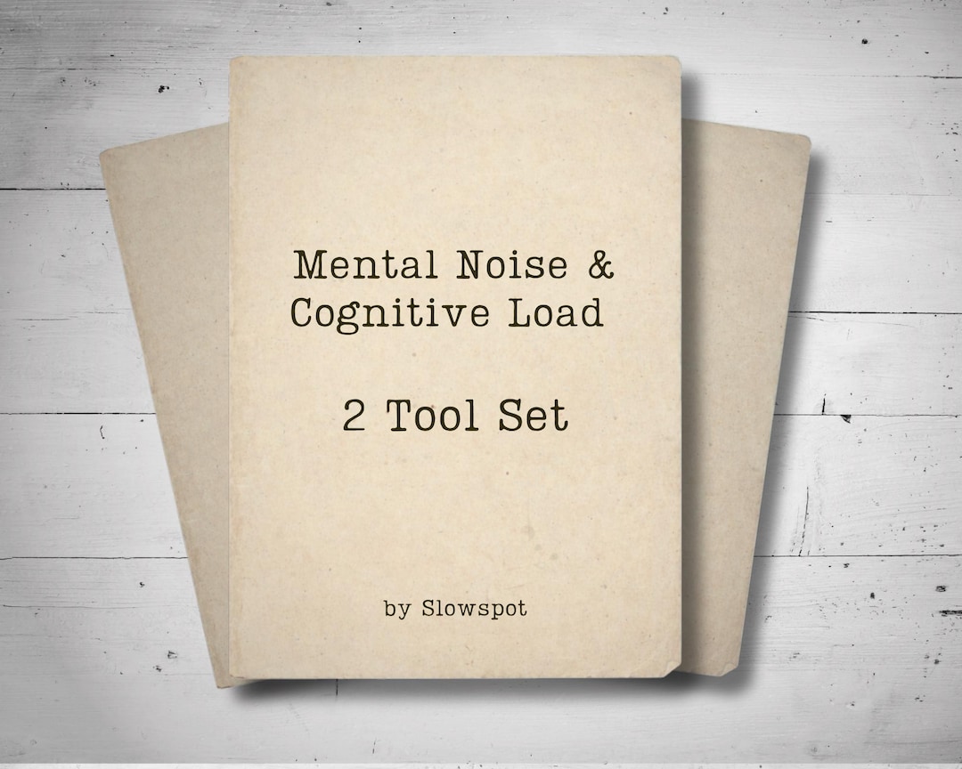 Mental Noise Tools – Analog Sensory Tool Bundle for Mental Noise, 2 ...