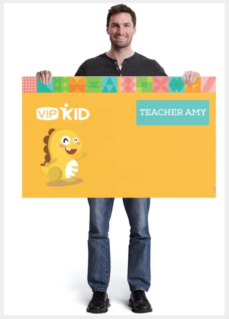 VIPKID Personalized Background VIPKID Digital Download | Etsy