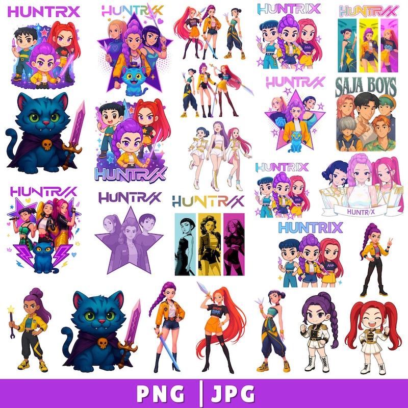 Kpop Demon Hunter Art - Etsy