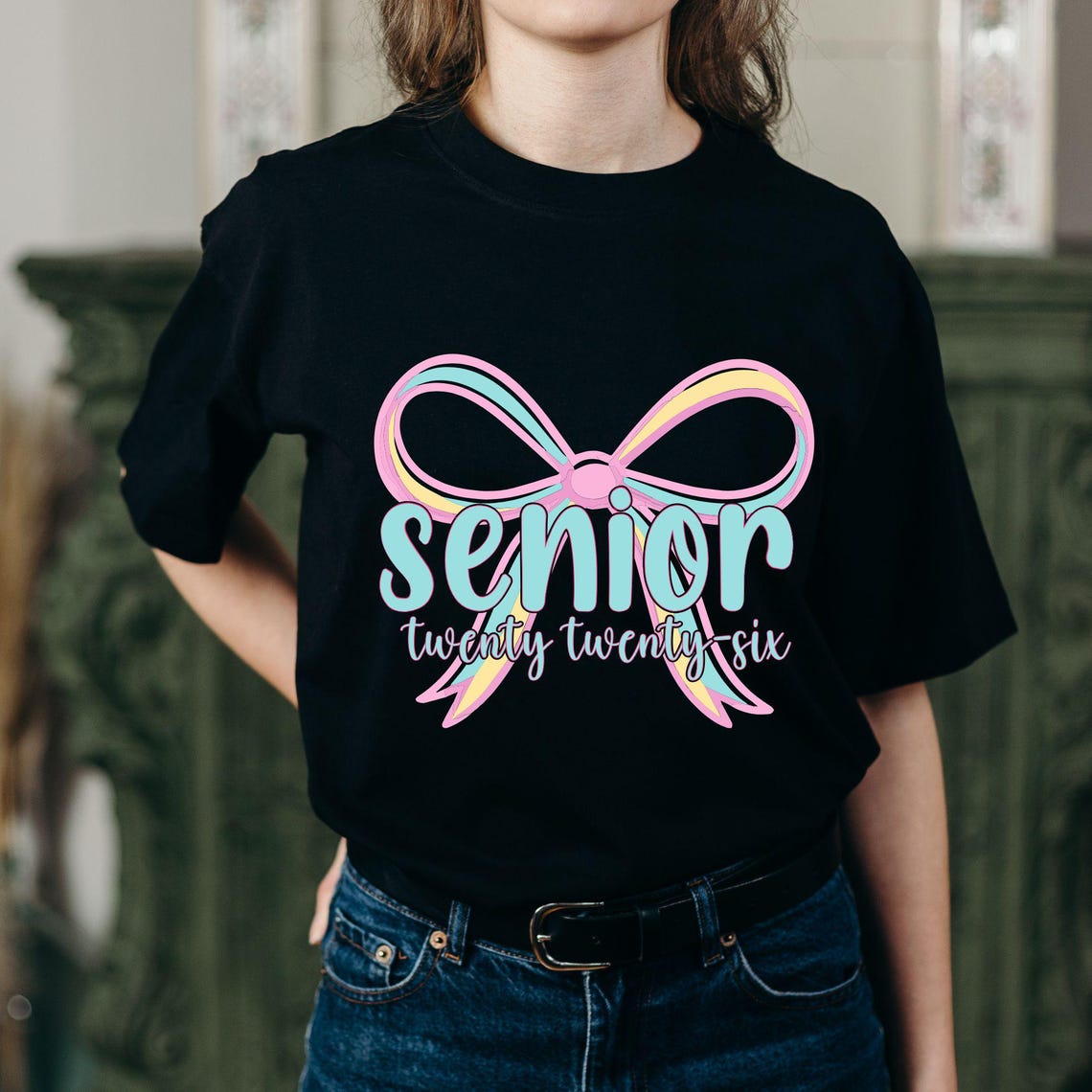 Coquette Senior 2026 Png, Preppy Senior Shirt Design,class of 2026 Png ...