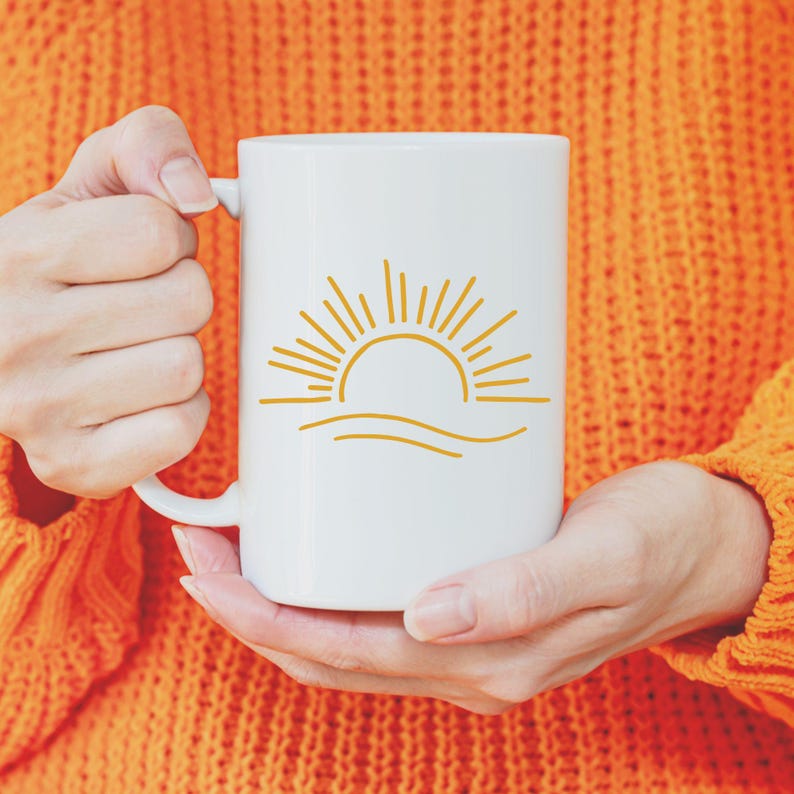 Sunrise Svg Png, Sun Svg Cricut, Sunrise Clipart, Sunrise Cut File, Sun ...