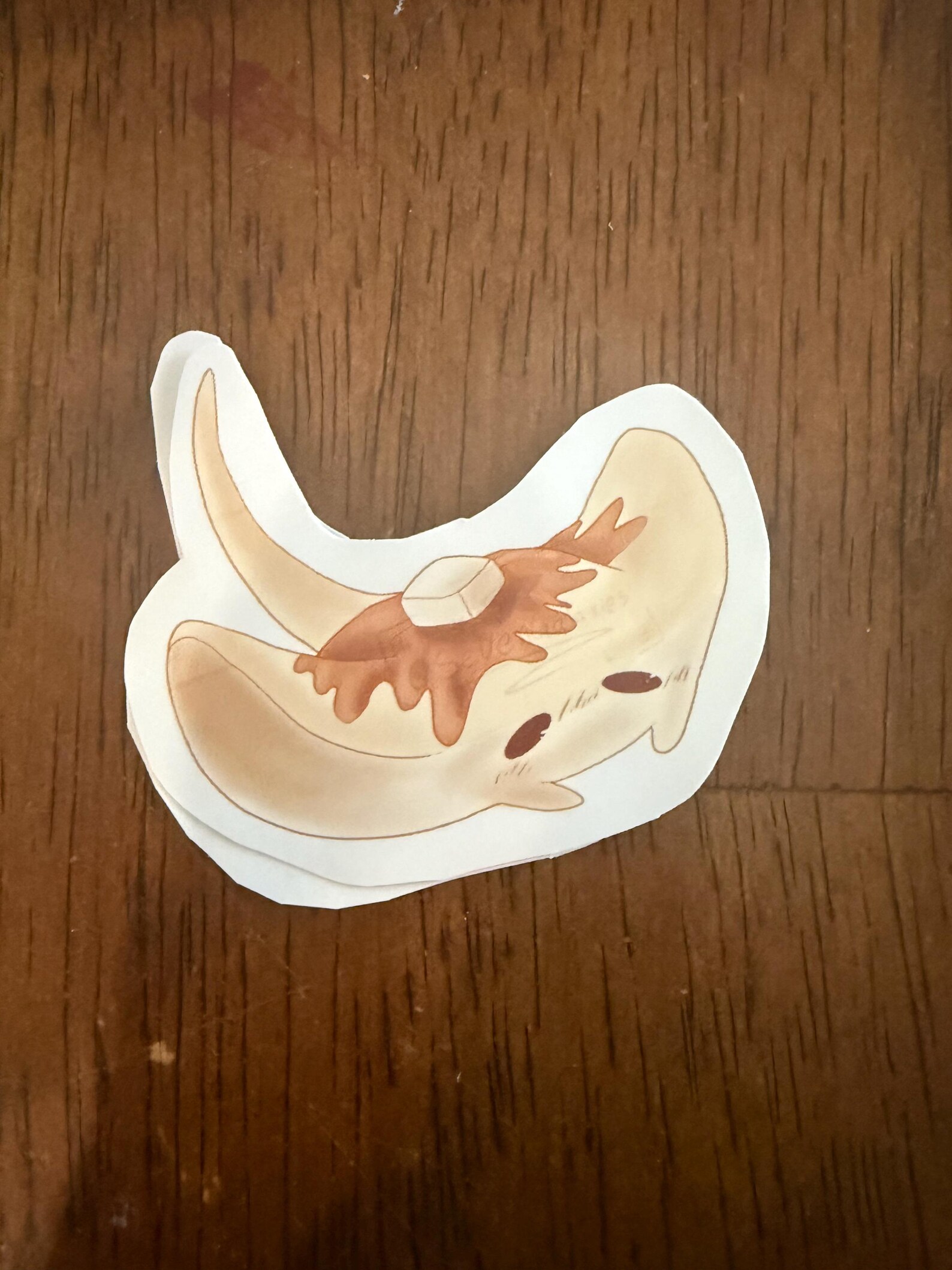 Pancake Stingray Sticker - Etsy