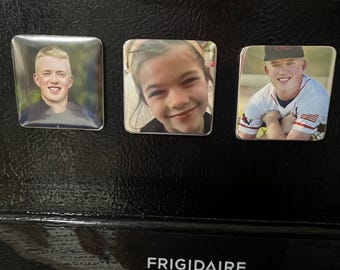 Custom Photo Magnets, 2x2 Square Magnet Set, Refrigerator Magnets - Etsy