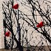 Fused Glass Tree and Cardinal Window Sill Art, Curved Tree Art ...