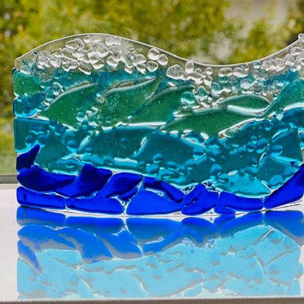 Ocean Glass Art - Etsy