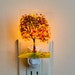 Spring Tree Fused Glass Night Light: Nature Inspired Accent Light - Etsy