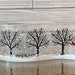 Fused Glass Tree and Cardinal Window Sill Art, Curved Tree Art ...