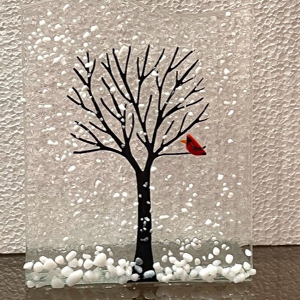 Fused Glass Tree - Etsy