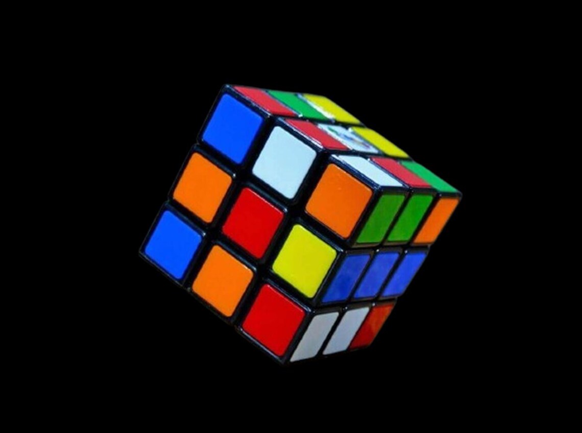 Cube, the Original 3x3 Colour-matching Puzzle Game Classic Problem ...