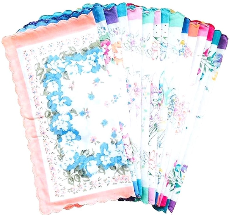 Colorful Women's 100% Cotton Cut Work Bordar Floral Pattern ...
