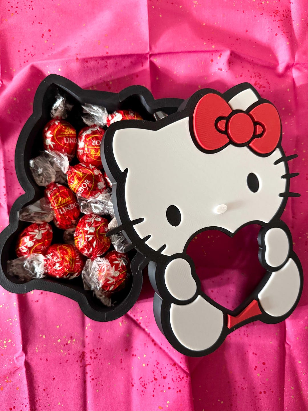 Kitty Gift Box - Stand up Picture Container for Chocolate, Jewelry ...