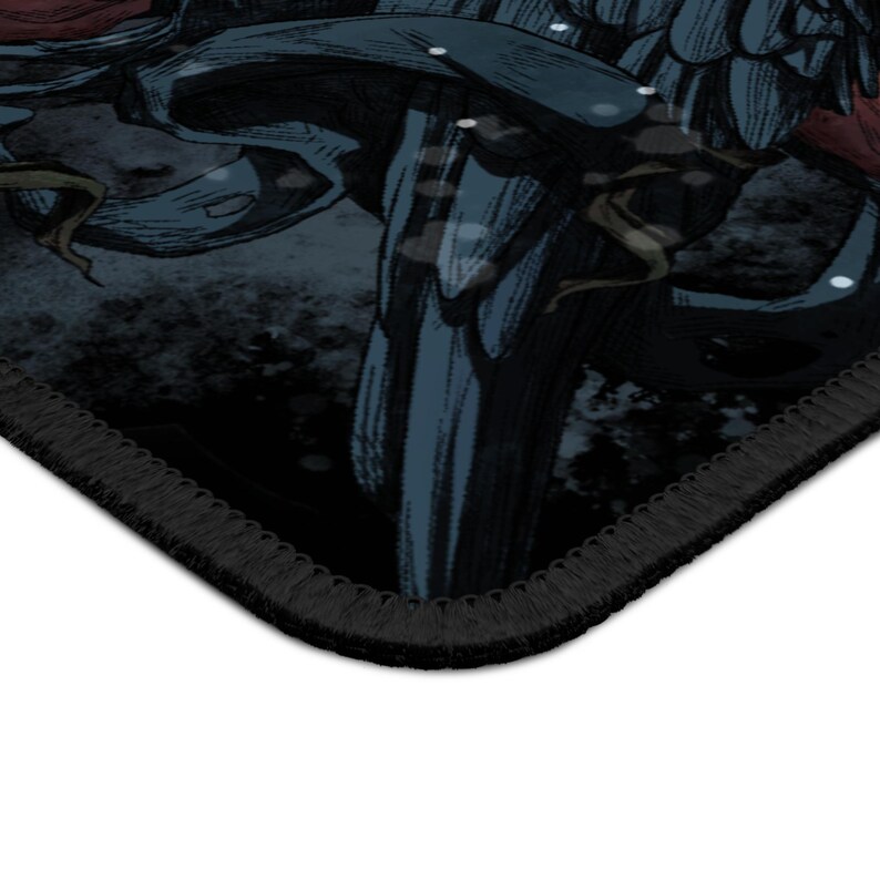 The 'grim Reaper' Dark Raven Aesthetic Gaming Mouse Pad, Gamer Gift ...