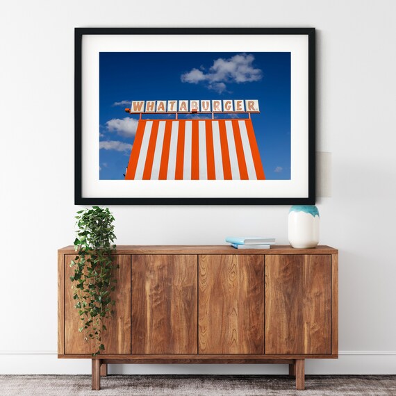 Whataburger Print Texas Whataburger A-frame Wall Art | Etsy