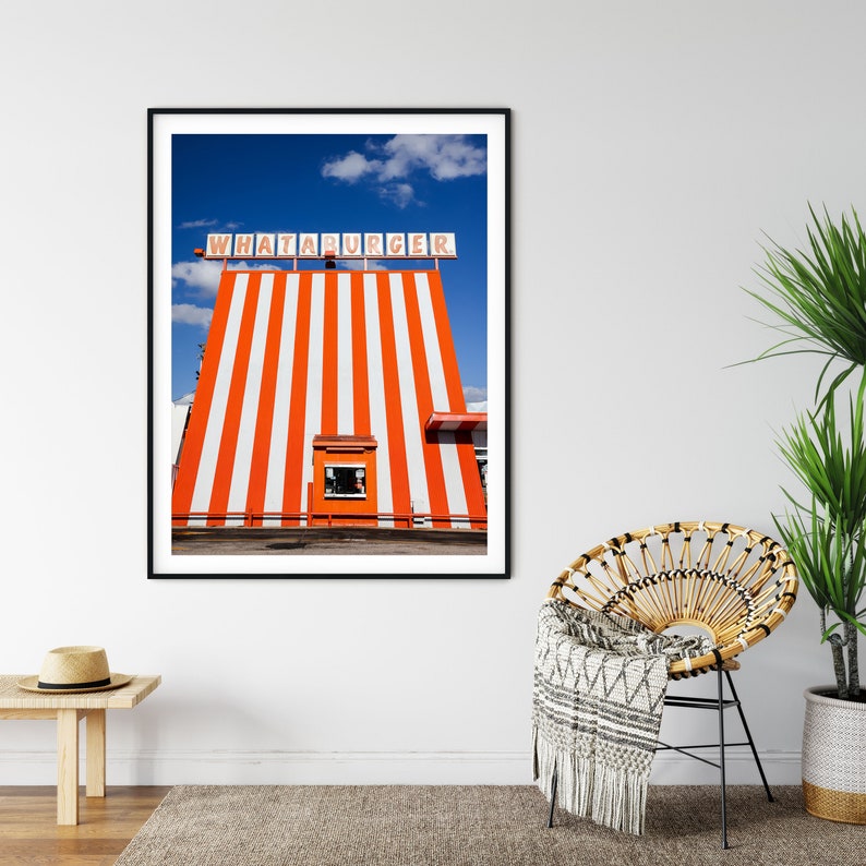Whataburger Print Texas Whataburger A-frame Wall Art | Etsy