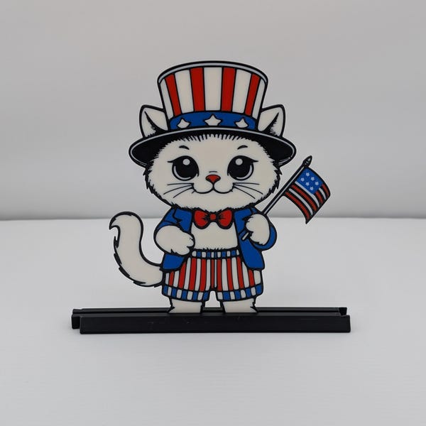 Uncle Sam Figurine - Etsy