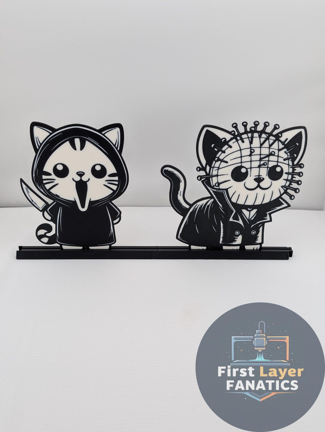Cenobite Cat Figure With Stand | Horror Movie Decor, Hellraiser ...