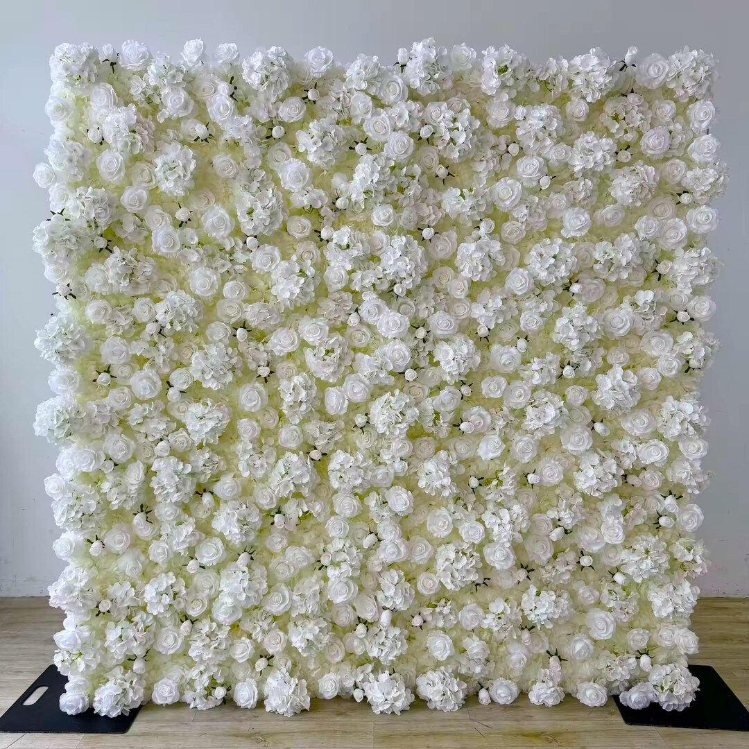 Elegant Artificial Flower Wall Backdrop, Event Photography - Etsy