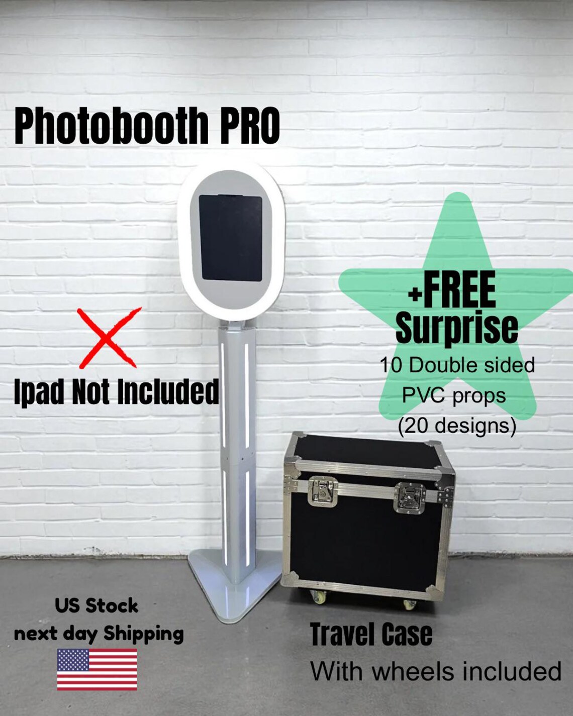 IPad Photo Booth Stand, Selfie Station for Weddings, Parties ...