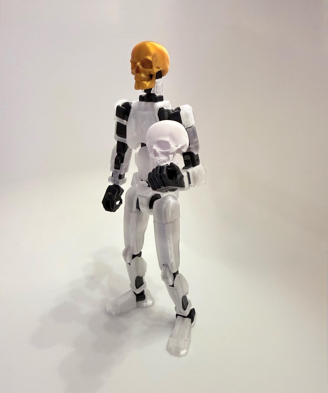 3D Printed Skull Head X2 for Dummy 13: 3D Printed Modular Action Figure ...