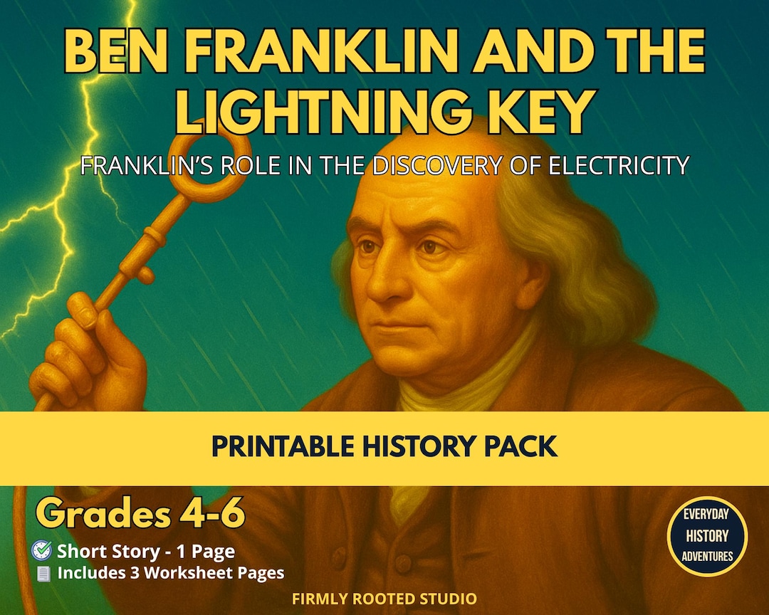 Ben Franklin Lightning Experiment: Reading Comprehension Worksheets ...