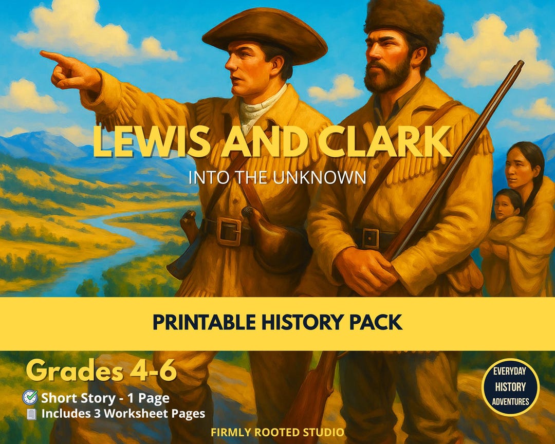 Lewis and Clark Expedition Reading Comprehension Worksheets | Grades 4 ...