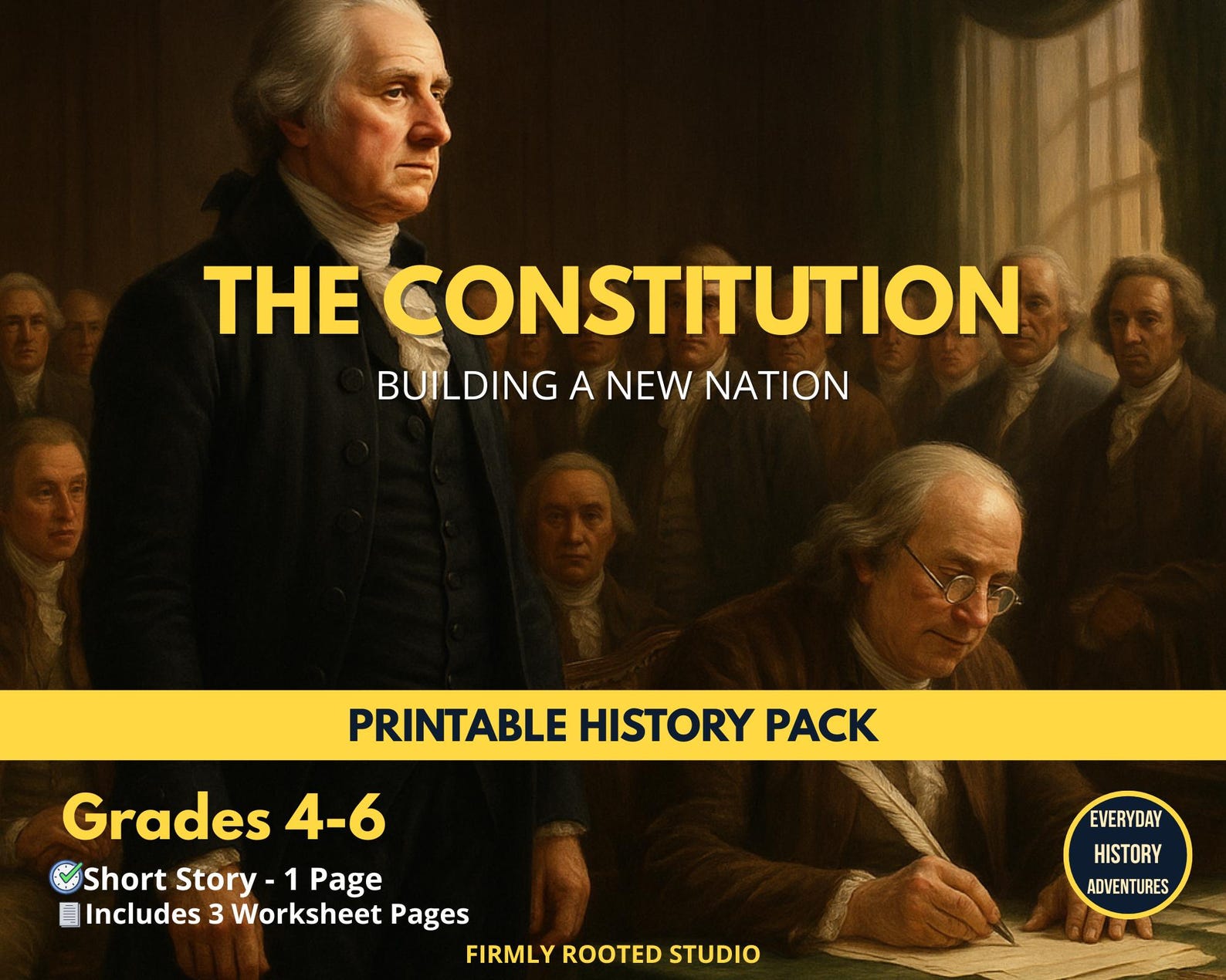 U.S. Constitution Worksheets & Reading Pack | Constitution Day ...