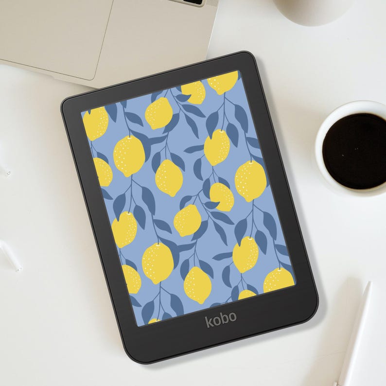 Coastal Kitchen Lock Screens for Kobo Clara Colour – Mediterranean Art ...