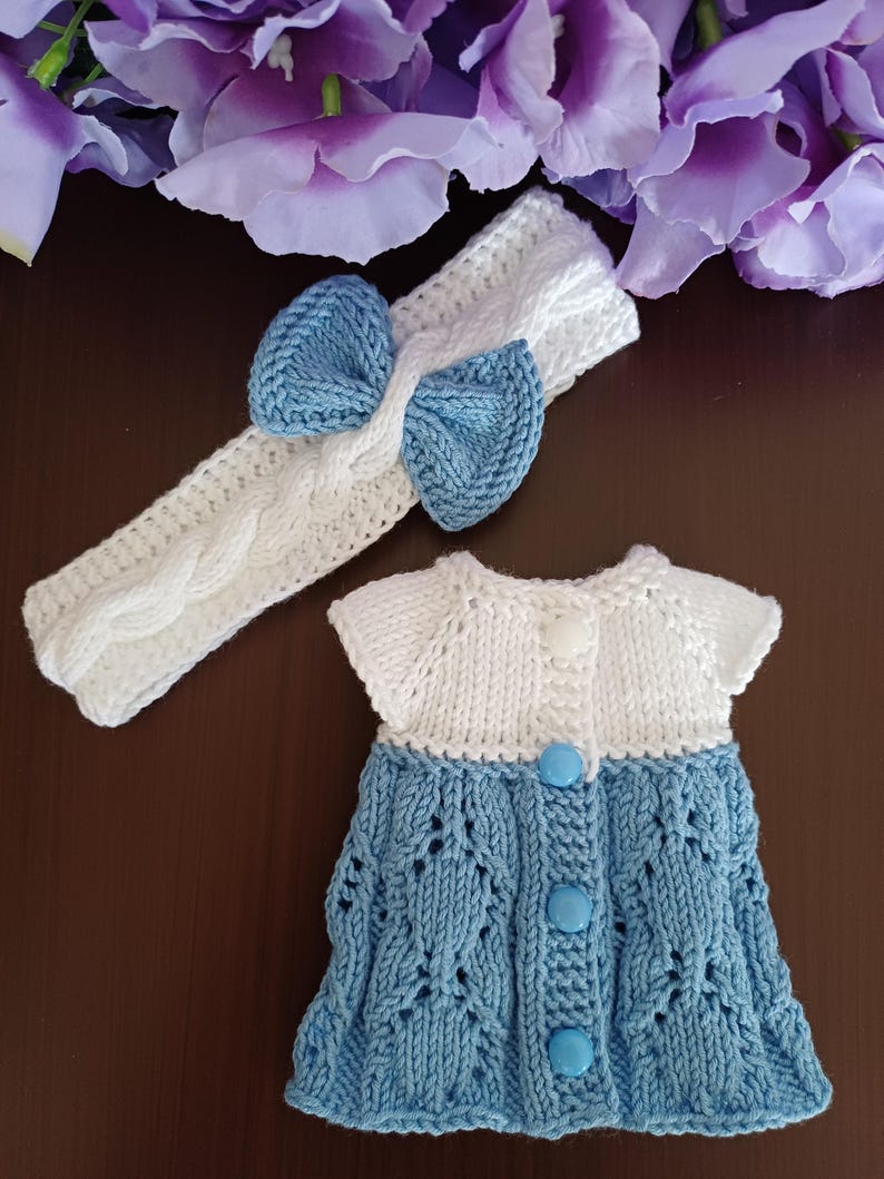 Blue Doll Dress Set for Pippa Dolls, Nines Donil Clothes - Etsy