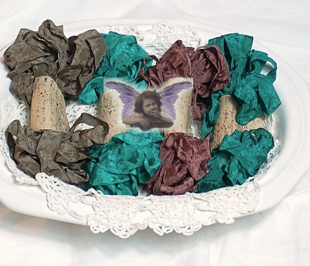 24 Yards Vintage Hug Snug Seam Binding Ribbon - MOUNTAIN FOREST - 6 ...