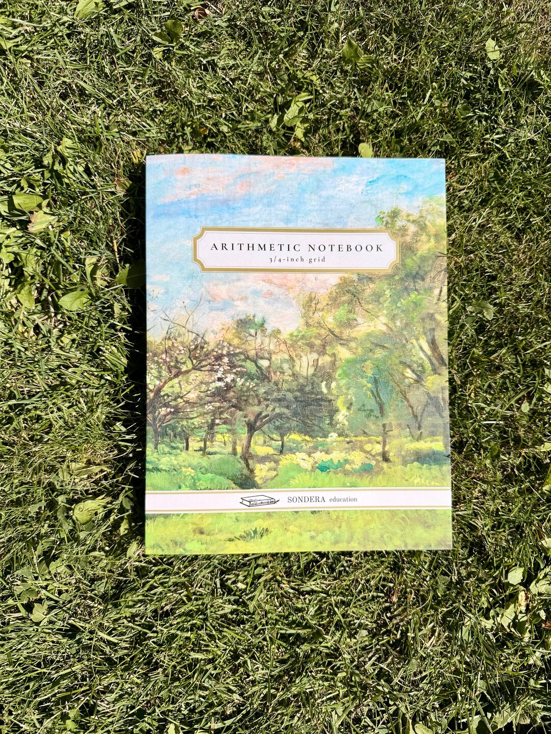 Arithmetic Notebook | 3/4-inch Grid | Charlotte Mason Homeschool Math ...