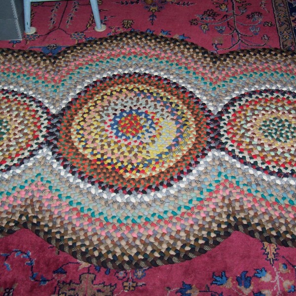 Wool Braided Rug - Etsy