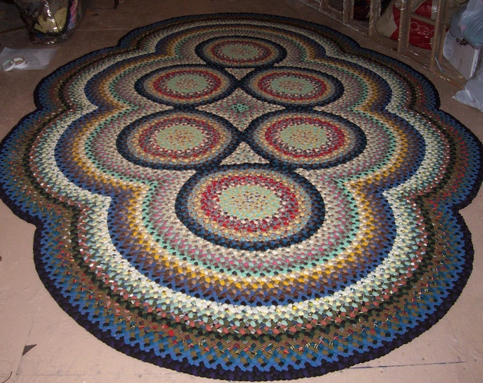 DEPOSIT for Custom Order New Hand/ Handmade Wool 6 Circle - Etsy