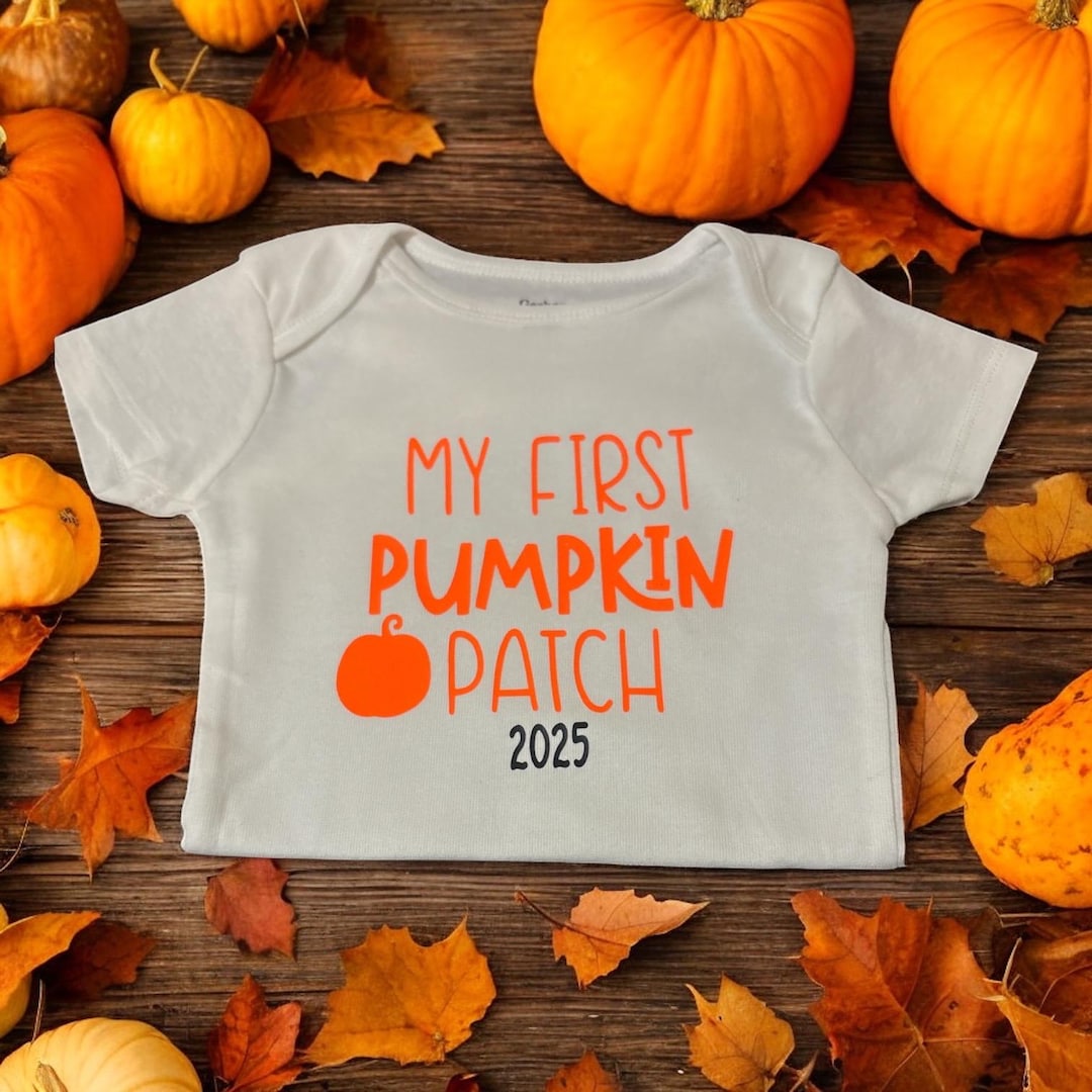 My First Pumpkin Patch 2025 Bodysuit: Autumn Baby Outfit - Etsy