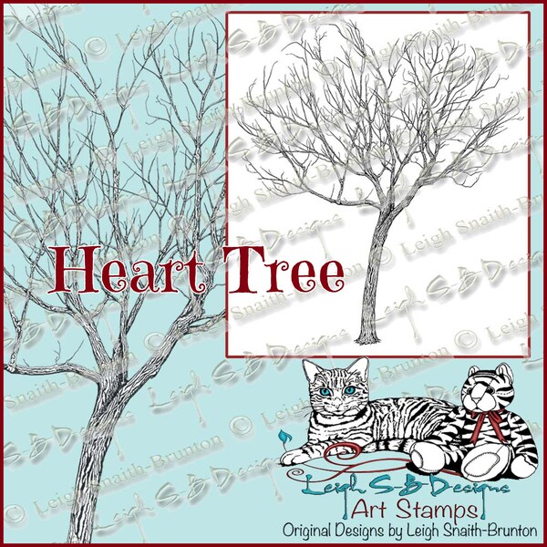 Bare Tree Stamp - Etsy