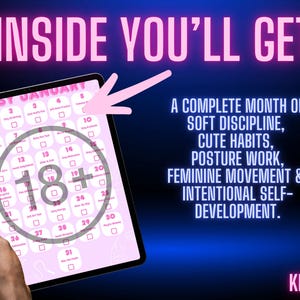 Sissy January Transformation Calendar – 31 Day Feminization Training ...