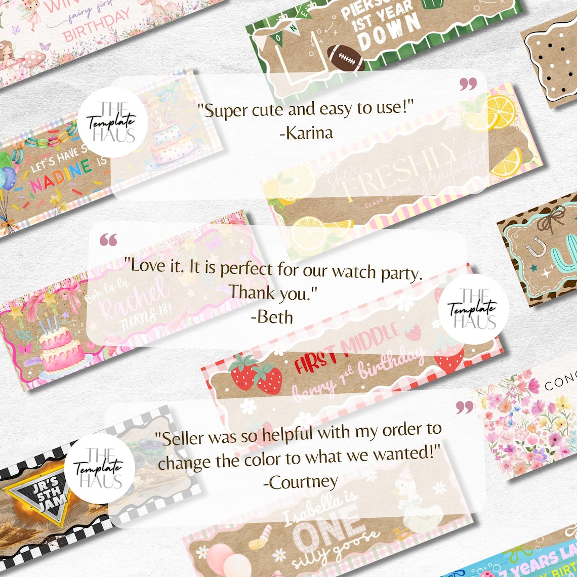 Pastel Two Infinity Banner | Toy Inspired 2nd Birthday Backdrop ...