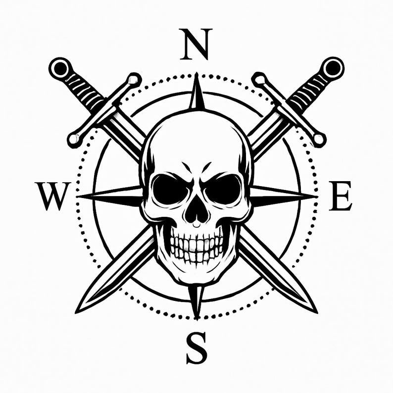Compass SVG Bundle: Nautical Cut Files for Cricut, Silhouette - Etsy
