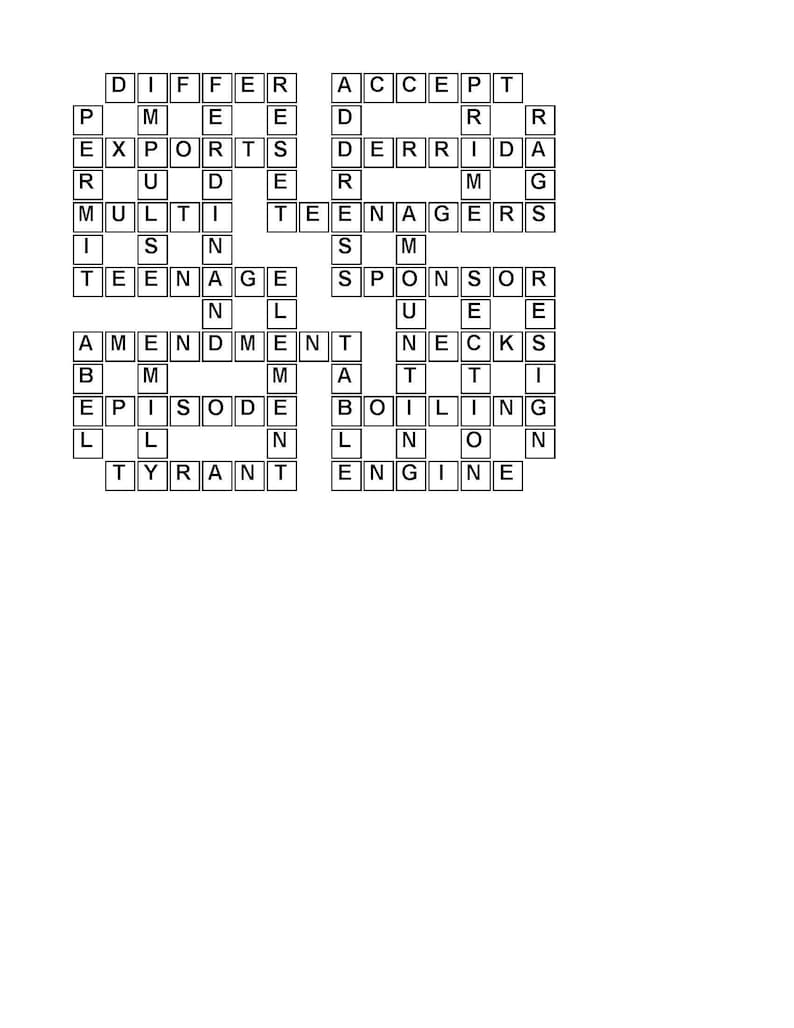 60 Krisskross Puzzles: Word Fill Brain Teasers (instant Download PDF ...