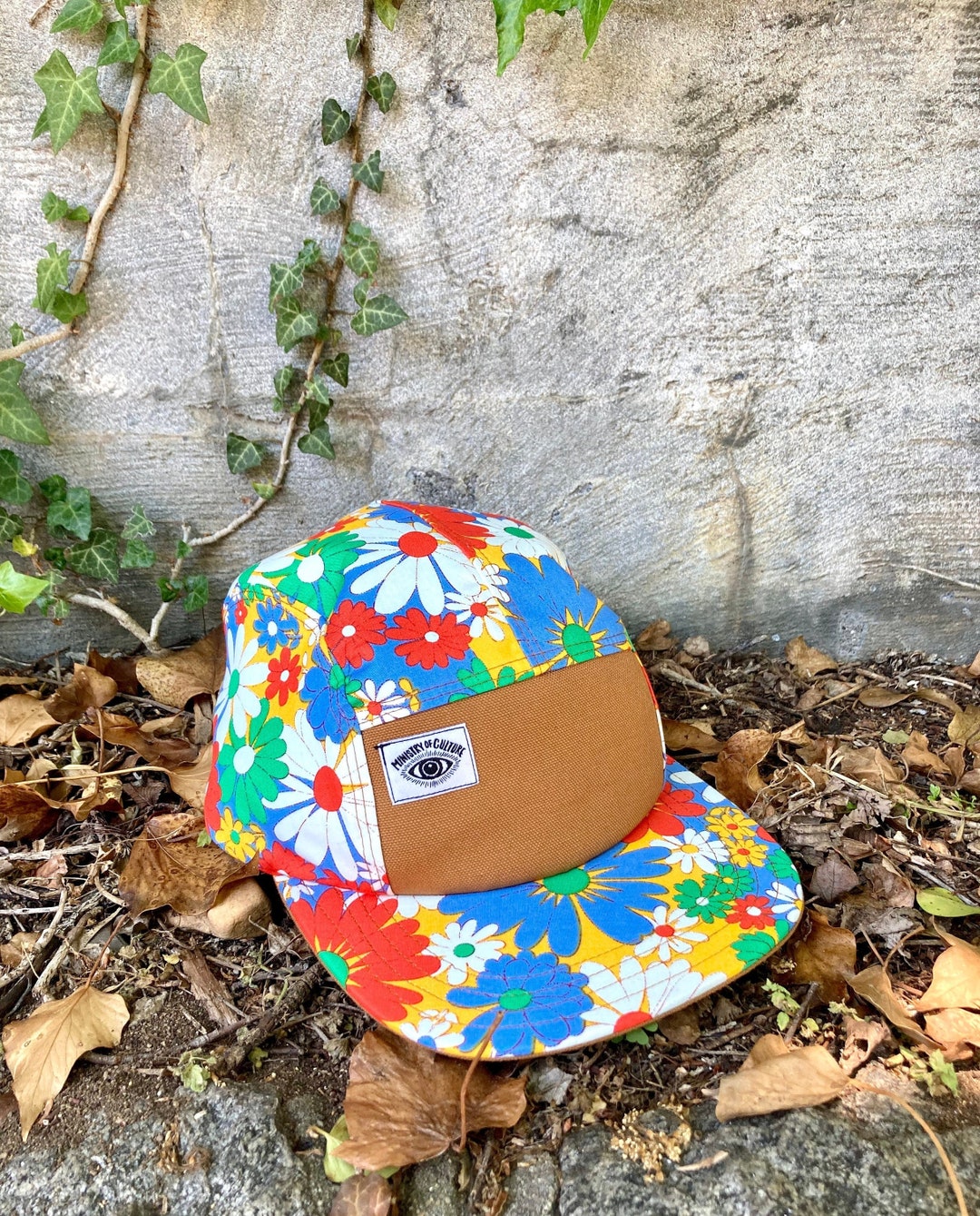 Handmade 5 Panel Camp Hat, Baseball Cap, Five Panel Hat, Snap Back ...
