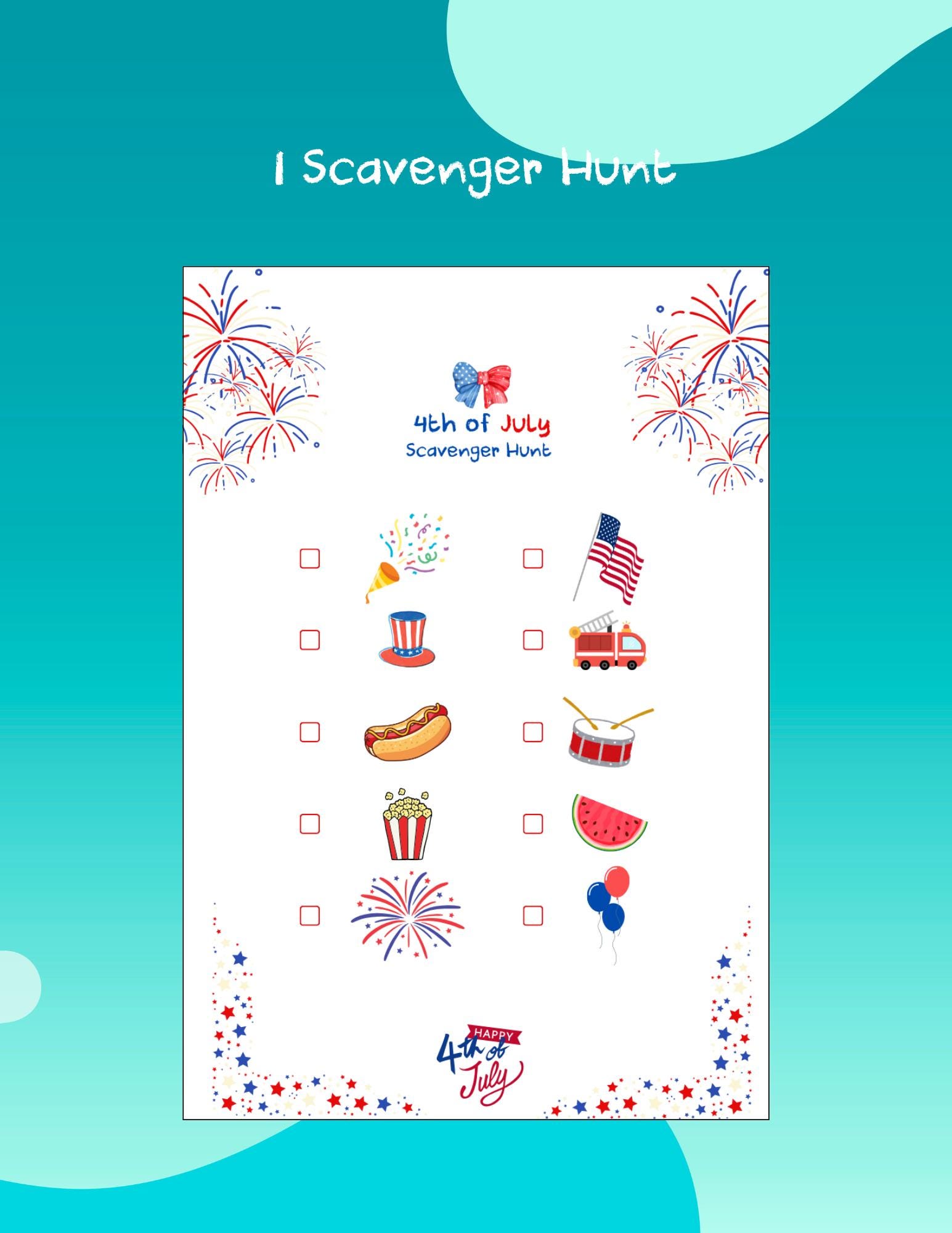 Independence Day Printable Activity Pack – 4th of July Games, Coloring ...