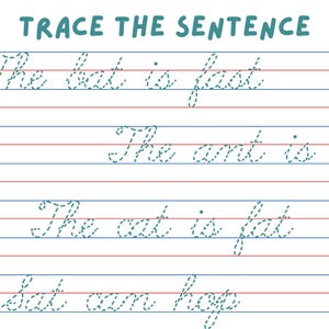 Cursive Alphabet Tracing Worksheets: Handwriting Practice for Kids ...