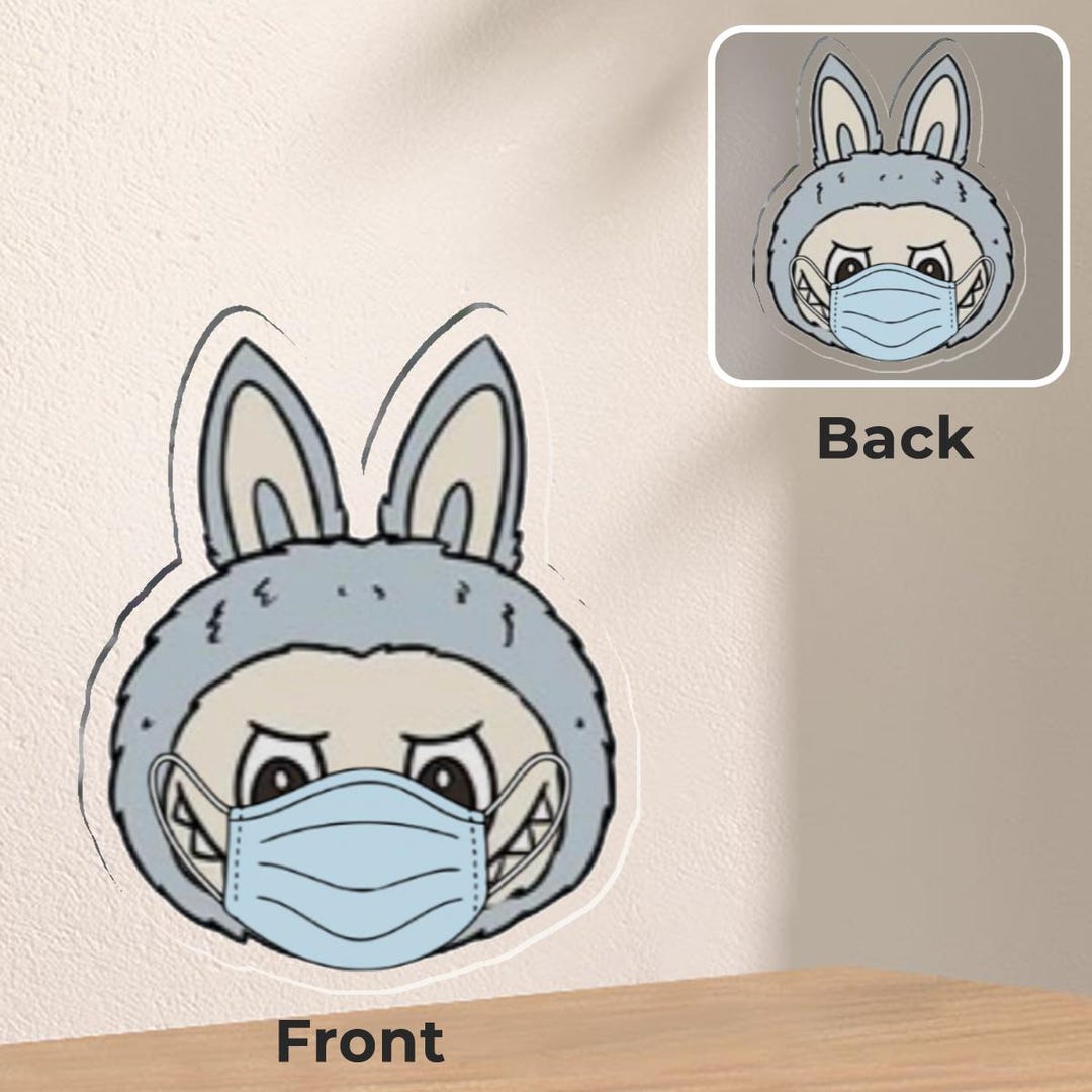 Labubu Badge - Etsy