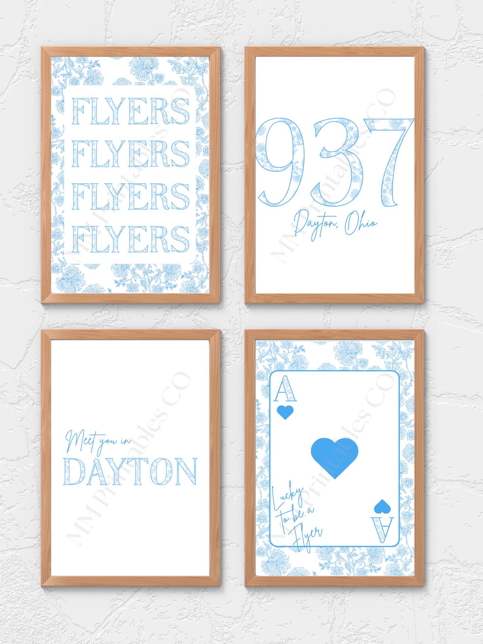 University of Dayton Flyers Wall Art Bundle | Dayton Ohio Digital ...