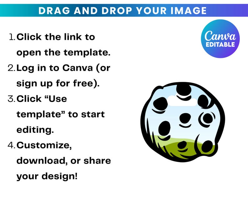 Solar System Canva Template, Outer Space Frame Bundle, Cute Astronaut ...