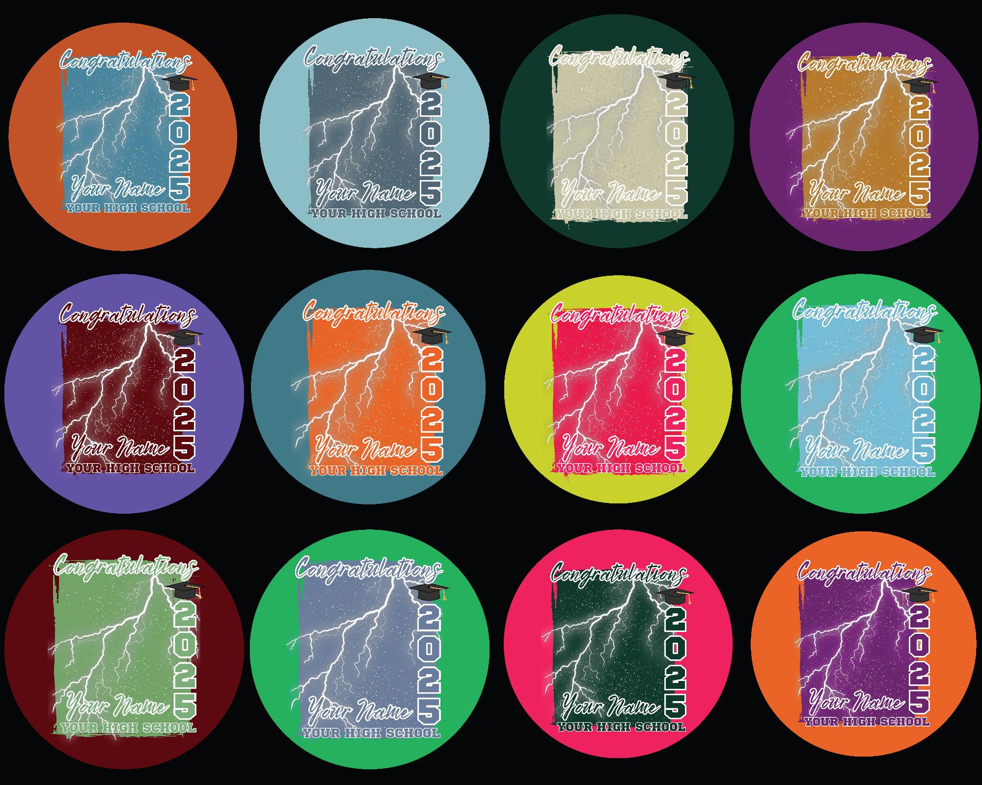 60 Canva Graduation Pin Button Templates, Graduation Pin Button ...