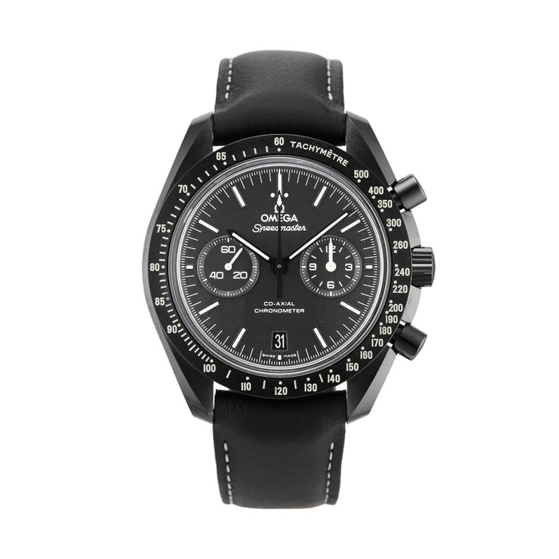 Omega Speedmaster Moonwatch Pitch Black Dark Side of the Moon ...