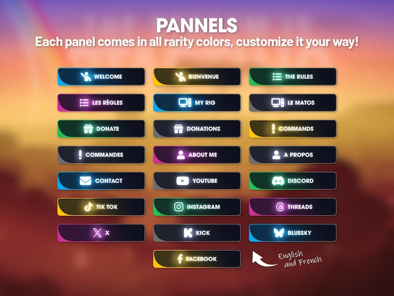 Arc Raiders Twitch Overlay Pack Just Chatting Stream Package OBS Studio ...