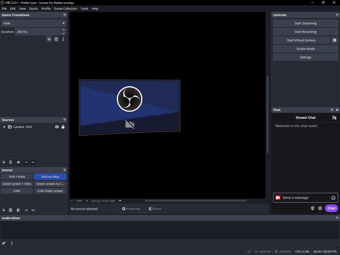 Arc Raiders In-game Overlay for OBS Studio – Matching HUD Style, .json ...