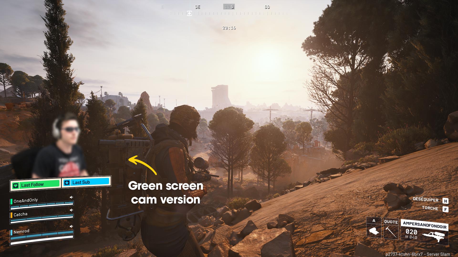 Arc Raiders In-game Overlay for OBS Studio – Matching HUD Style, .json ...