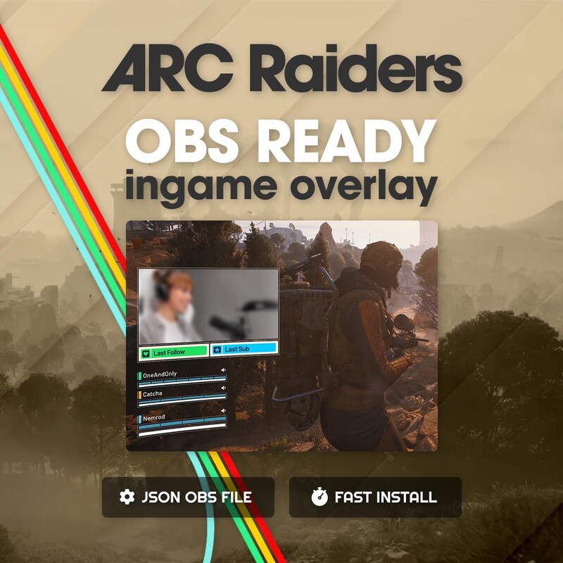 Arc Raiders Stream Overlay - Etsy